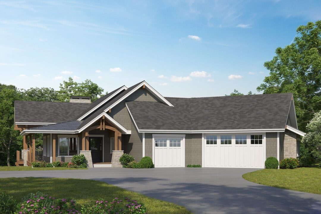 2-Story 3-Bedroom Exclusive Modern Prairie with Optional Lower Level ...