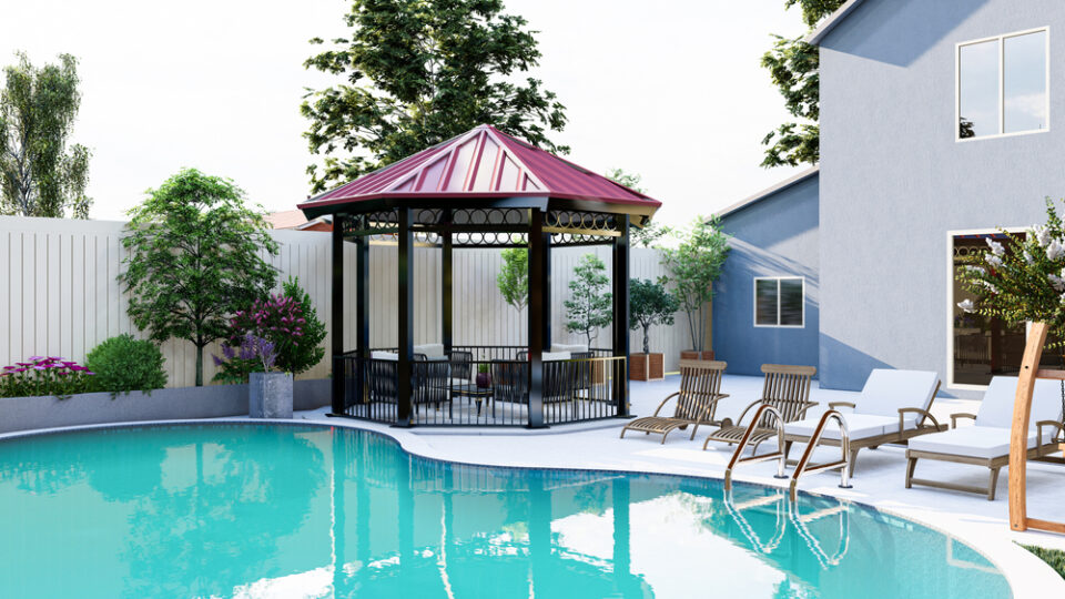 20 Round Gazebo Ideas - Love Home Designs