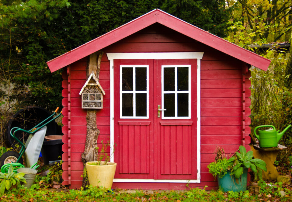 21 Unique Backyard Storage Shed Ideas for Your Garden - Love Home Designs